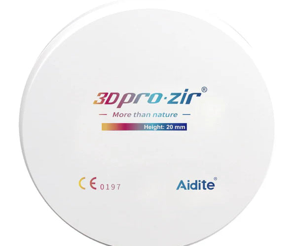 Digital Supplies - Zirconia - Aidite 3D Pro Zir – Garland Dental Services