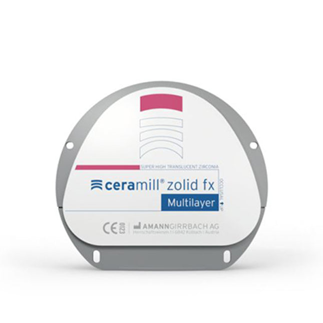 Digital Supplies - Zirconia - Amann Girrbach Zolid FX Multilayer ...