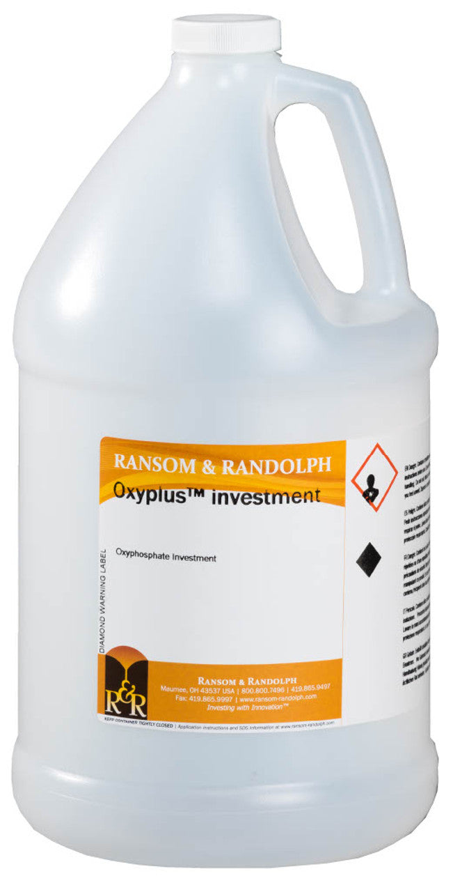 Ransom & Randolph Oxyplus Investment Liquid, 1 gallon – Garland Dental ...