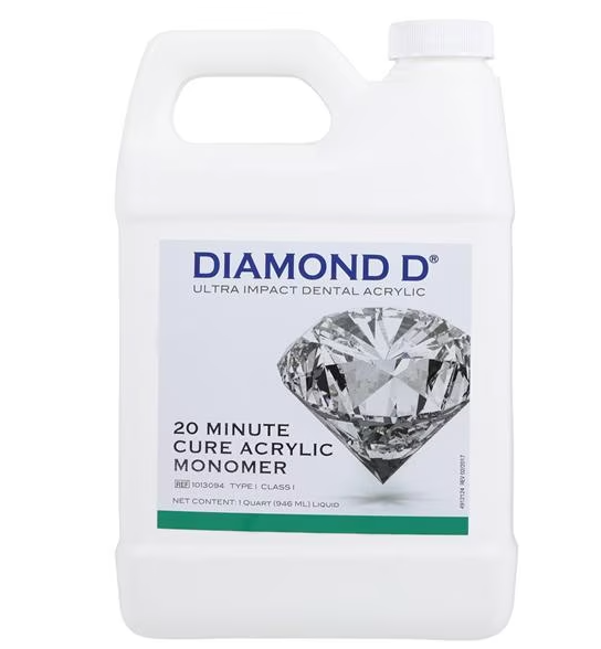 Keystone Diamond D® 20-Minute Liquid Monomer – Garland Dental Services